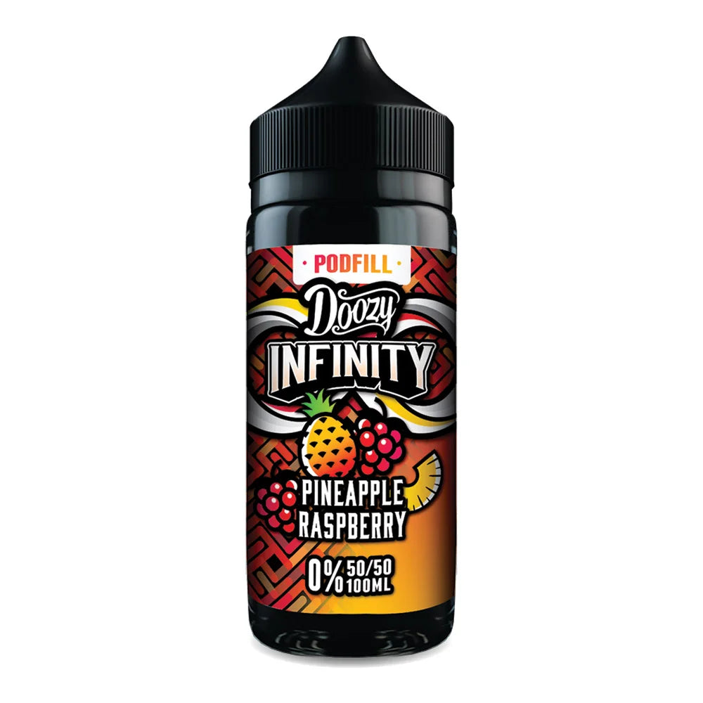 Pineapple Raspberry Doozy Infinity 100ml 50/50 Shortfill E Liquid