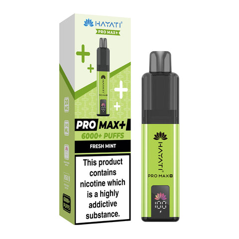 Hayati Pro Max Plus 6000 Puffs Disposable Vape - 2 For £20