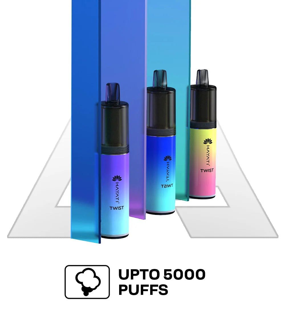 Hayati Twist 5000 Puffs Disposable Vape - 3 For £25