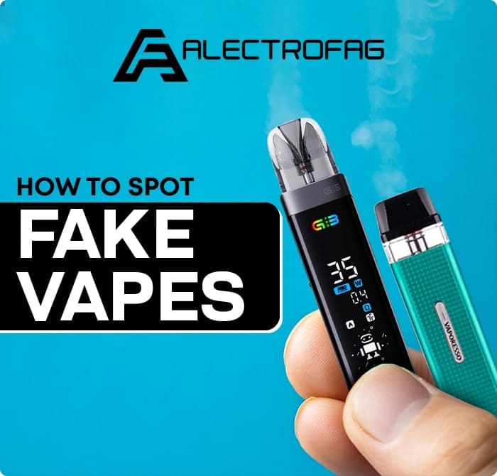 How To Spot Fake Vapes In UK - Alectrofag Guide
