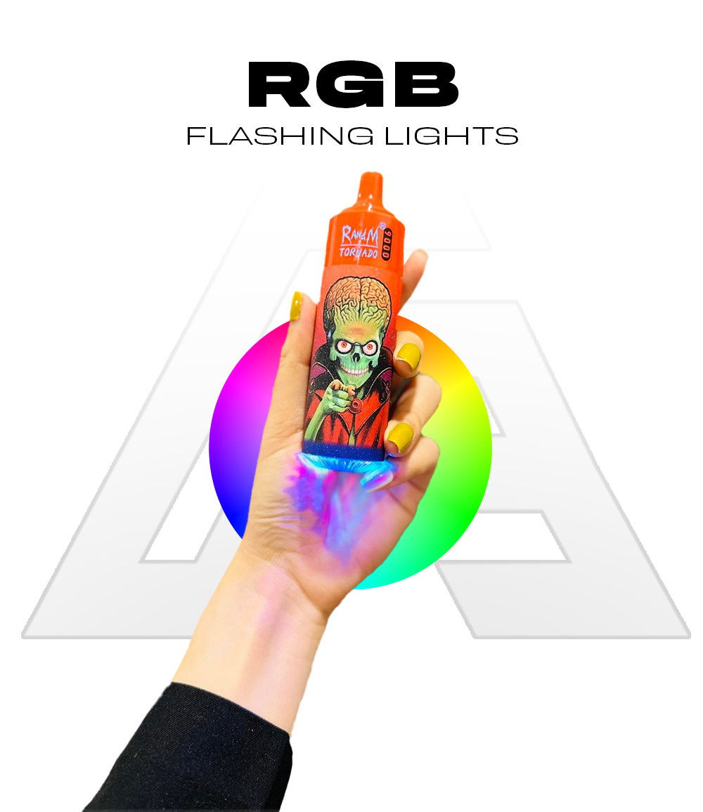 RandM Tornado 9000 Disposable Vape - 3 for £25