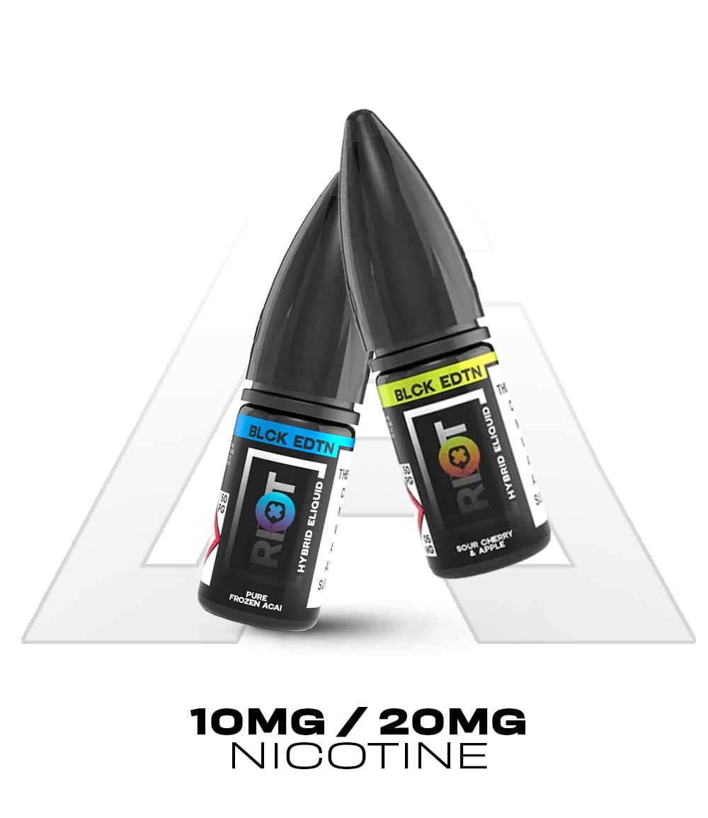 Shop Riot Squad Black Edition 10ML Nic Salts - Alectrofag