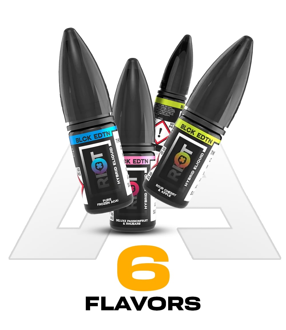 Shop Riot Squad Black Edition 10ML Nic Salts - Alectrofag
