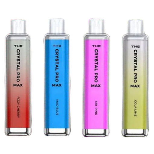 Crystal Bar Vape With 40+ Flavours - 5 For £10