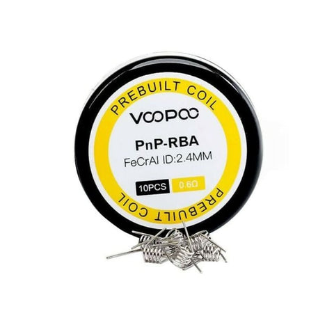 VooPoo Pnp RBA Pre-Built Coils-0.6 Ohm-£4.79
